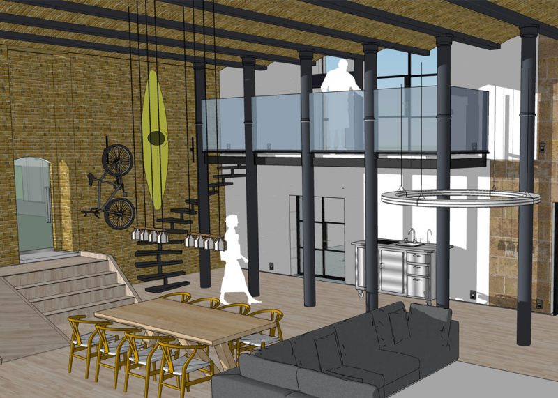 Mill conversion - Alrewas Architecture